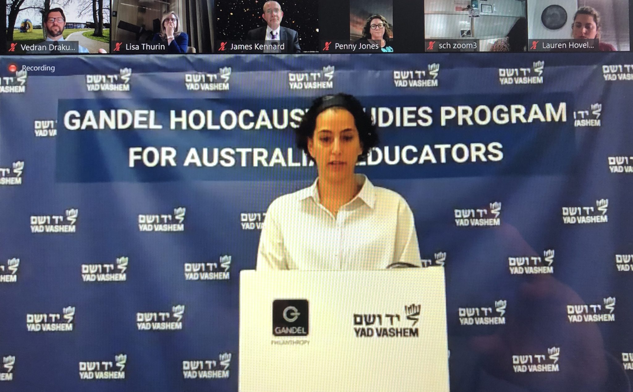 Gandel Holocaust Program alumni zoom together to ‘never forget ...