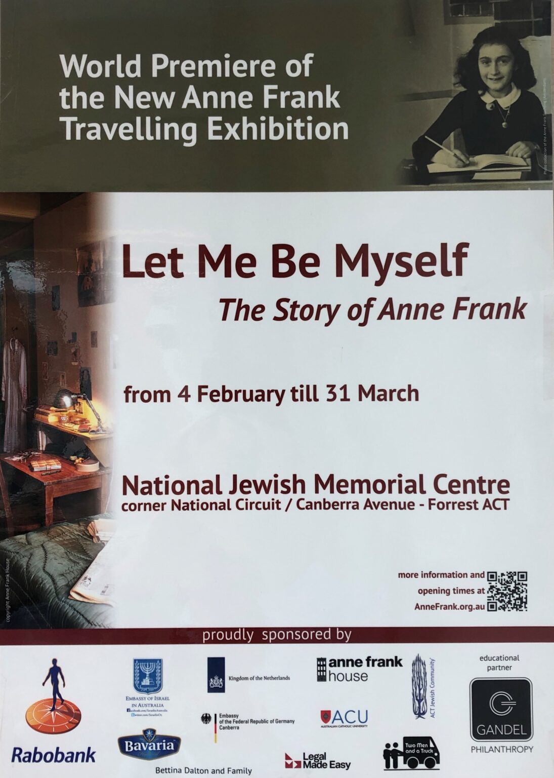 10 years of the Anne Frank exhibition in Australia - Gandel Foundation